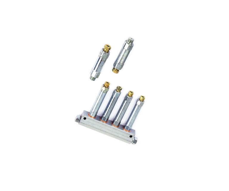 Jednopotrubní dávkovač SKIC – TRIBOTEC – Centrální mazání